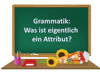 Was sind eigentlich Attribute?