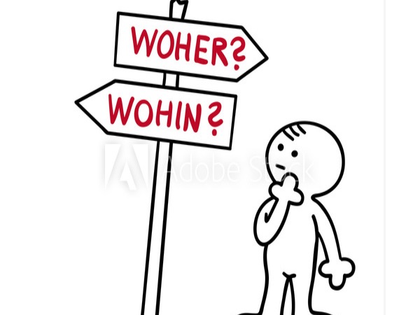 Woher? Wo? Wohin?