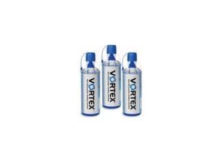 Inhalation mit die Vortex