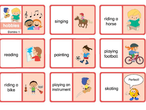 Clubs and hobbies - vocabulary