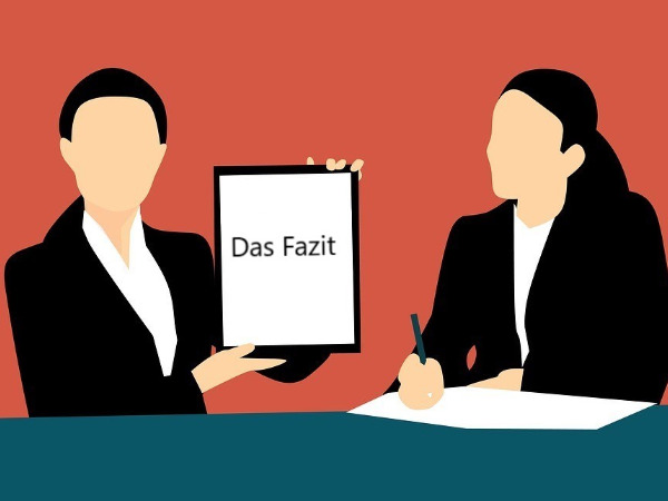 Das Fazit einer Erörterung