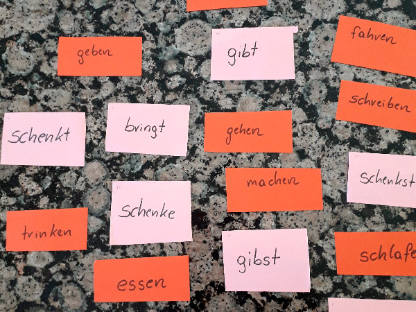 Verb - was ist das?
