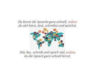 indem und sodass