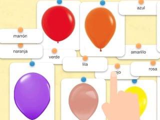 Los adjetivos de color