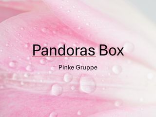Pandoras Box - Pink